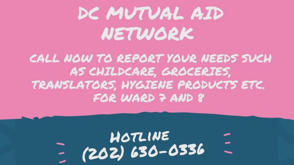 The D.C. Mutual Aid Network wants to help Wards 7 and 8 | wusa9.com