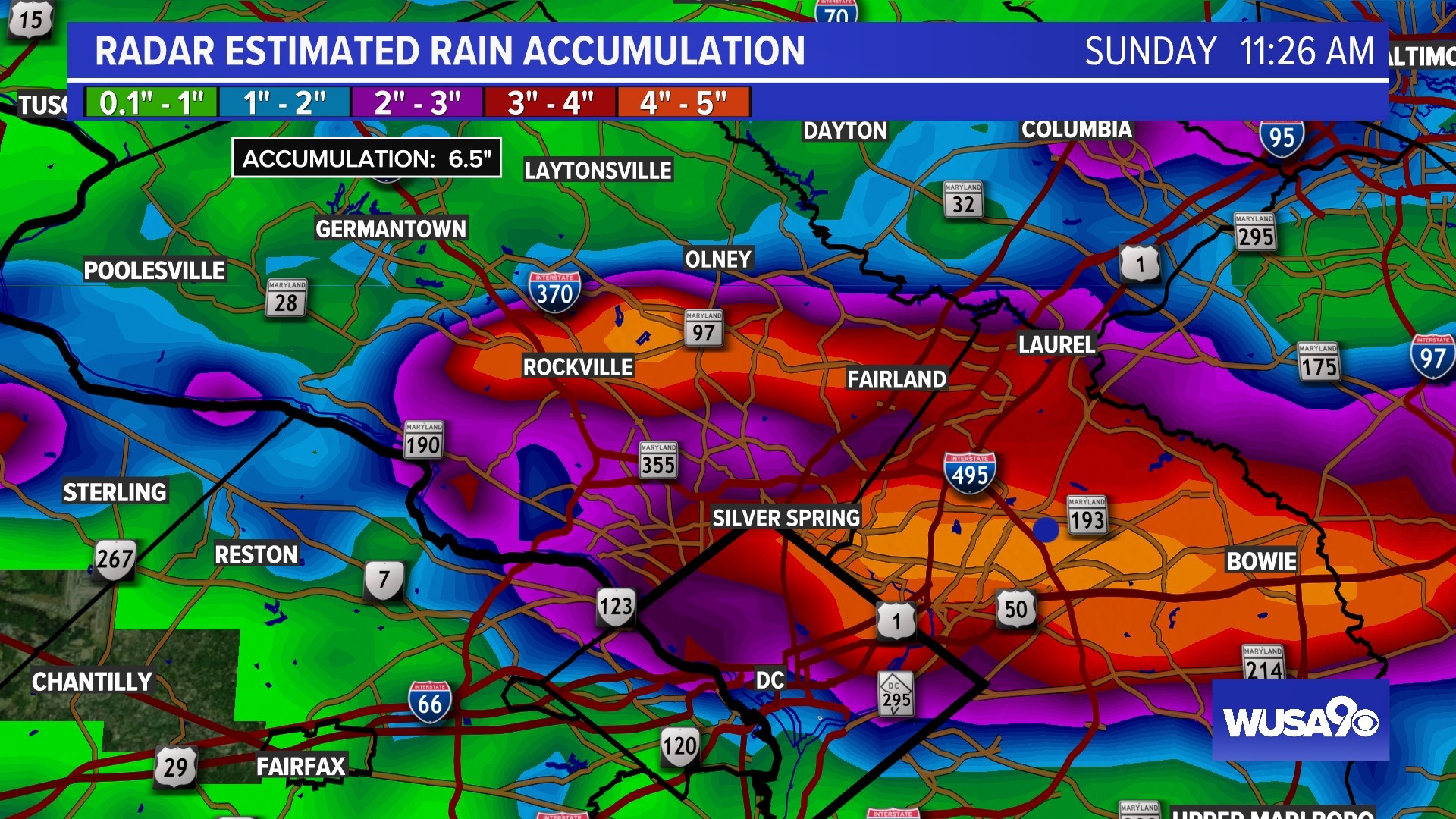 Heavy rains caused flash flooding in DC Metro | wusa9.com