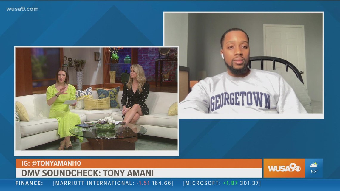 Tony Amani brings his Afrosoul style to the DMV Soundcheck | wusa9.com