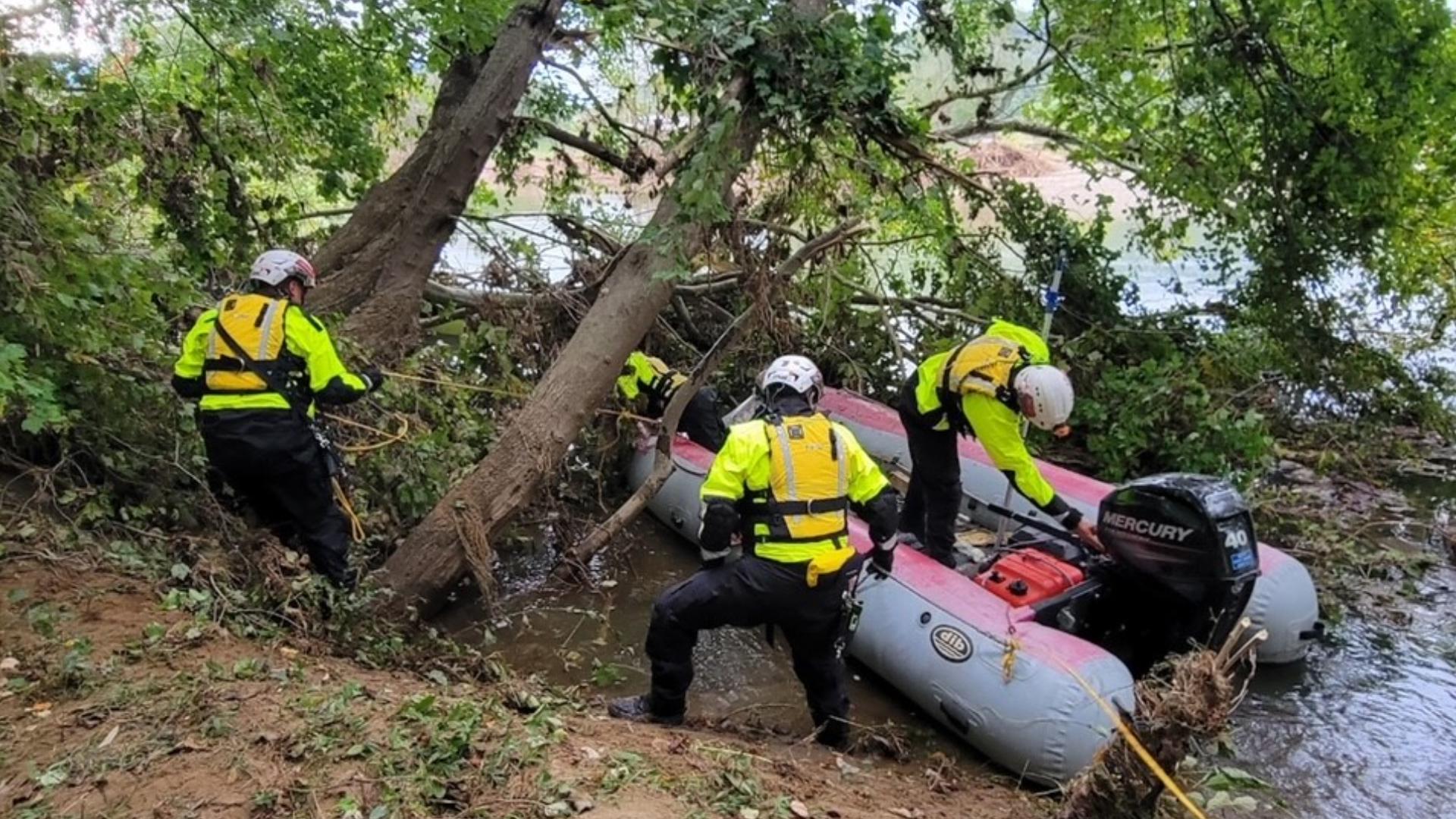 Maryland, Virginia rescuers busy in NC after Hurricane Helene | wusa9.com