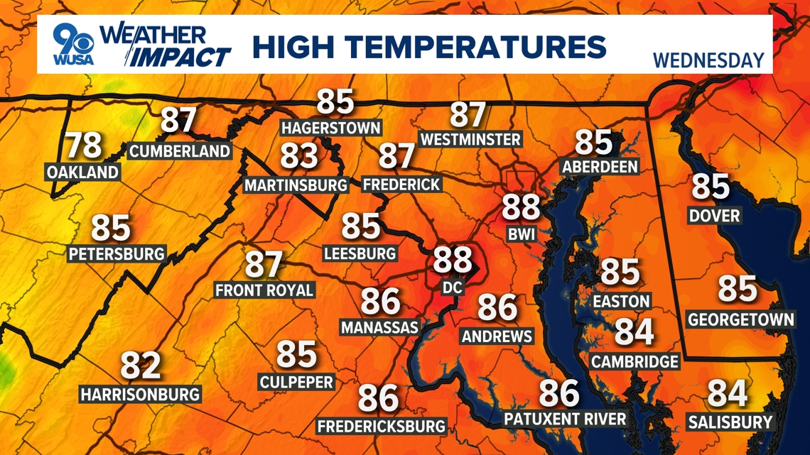 10-Day Forecast | Washington DC | wusa9.com