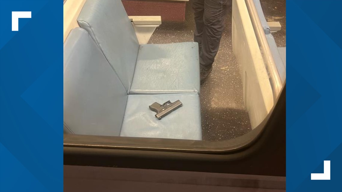 Gun found on Red Line Metro train after fight | wusa9.com