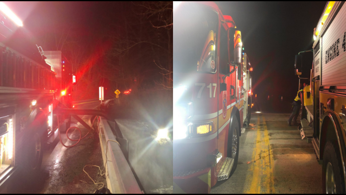 Howard County fire Saturday evening Montgomery County firefighter ...