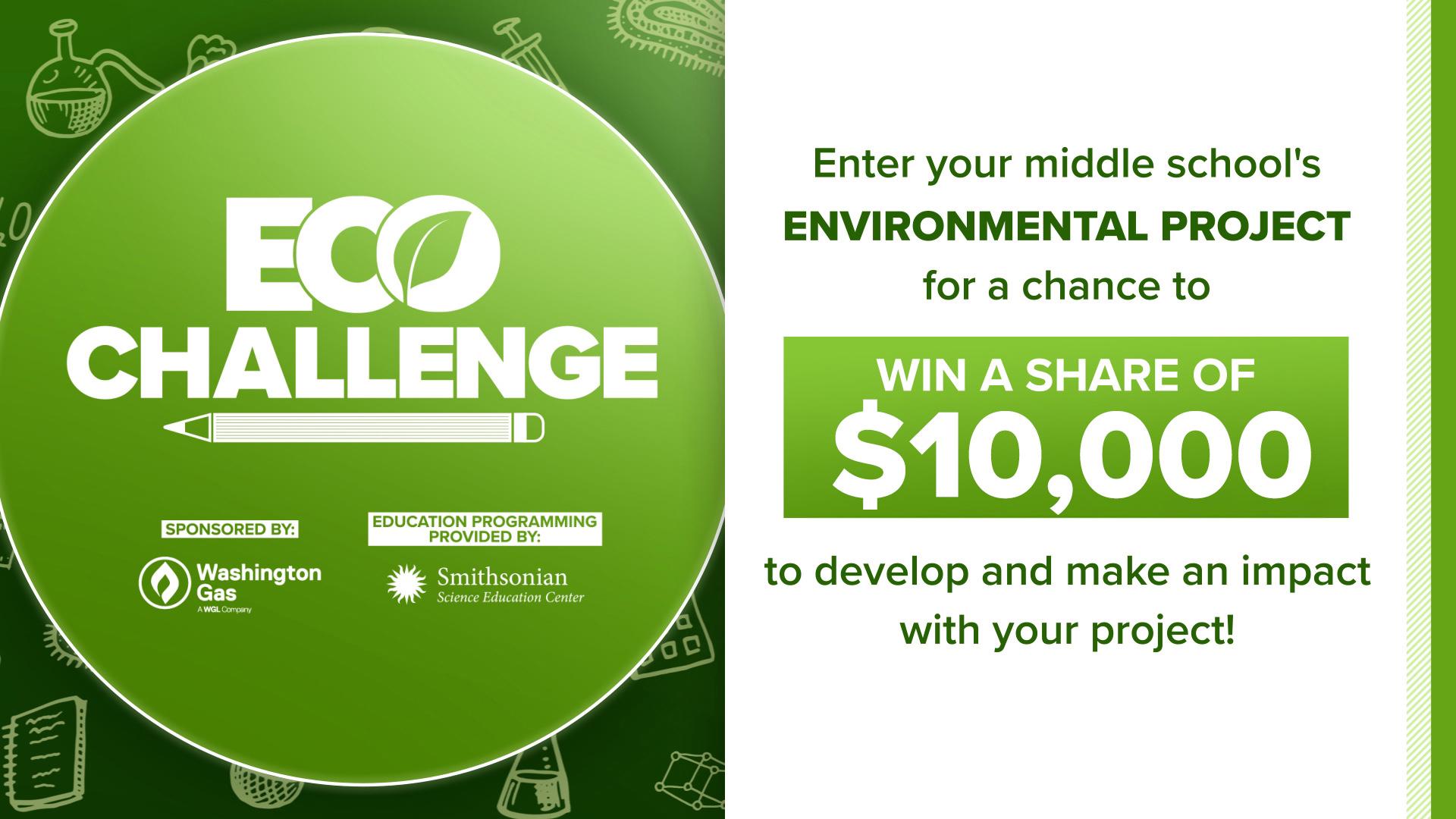 Eco Challenge contest with WUSA9, Washington Gas and the Smithsonian ...