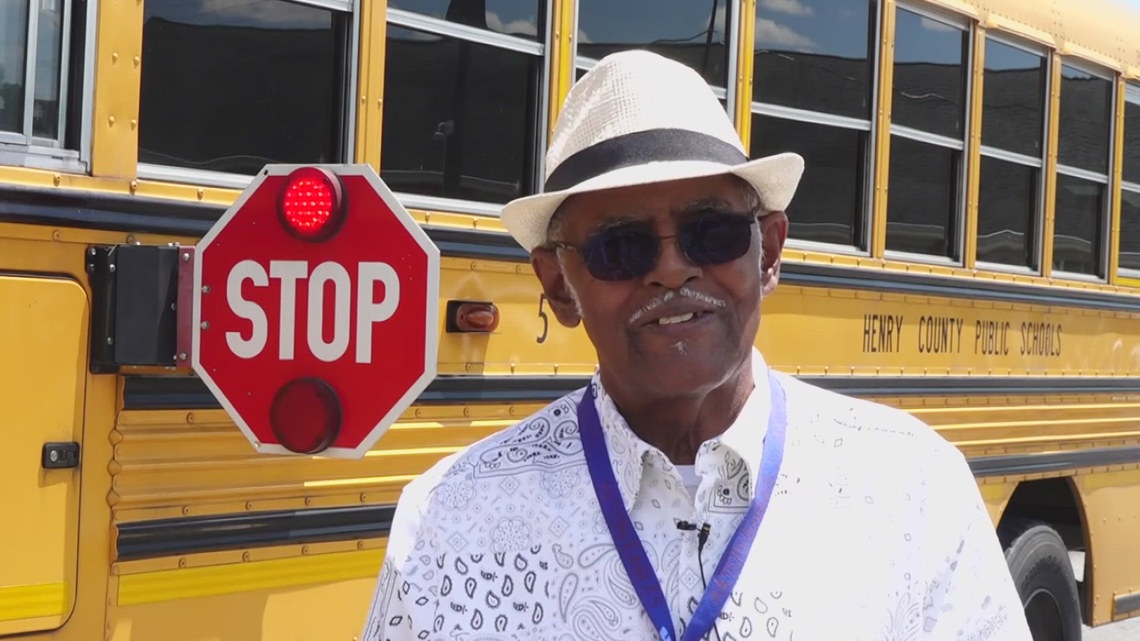 90-year-old school bus driver in Virginia retires after 50 years ...