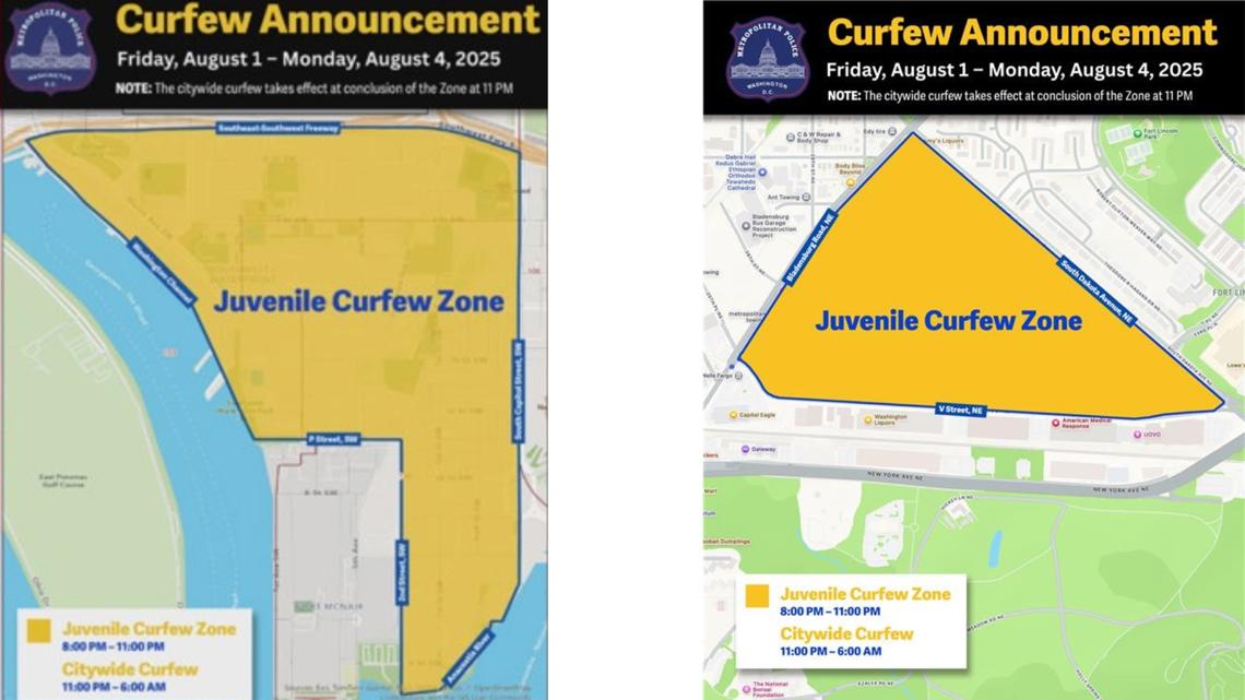 DC enforces new juvenile curfews | wusa9.com