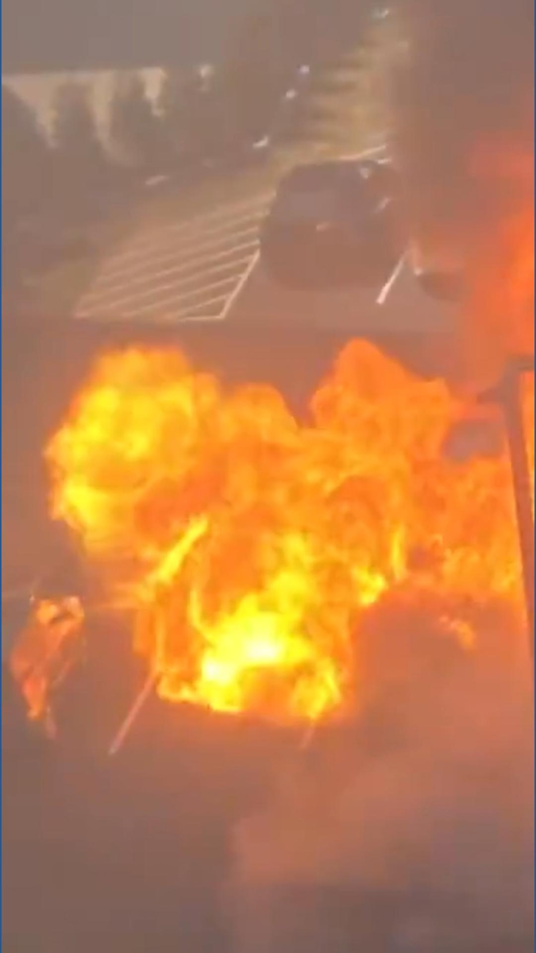 Arlington car explosion caught on camera | wusa9.com