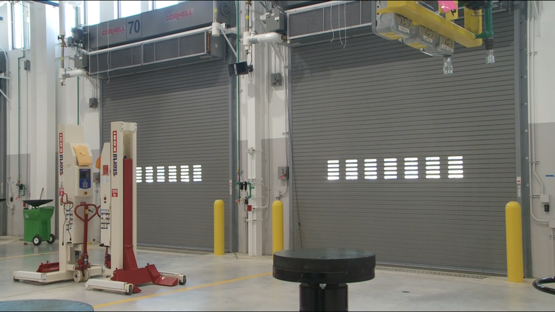 Metro opens new bus garage at Andrew's Federal Center Sunday | wusa9.com