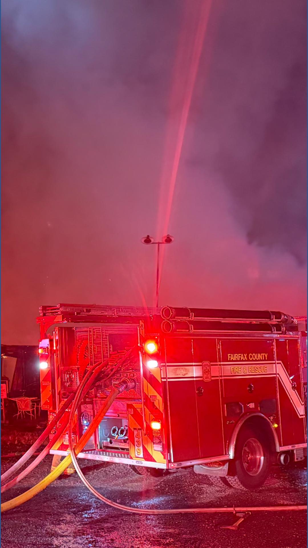 Krop's Crop catches fire in Fairfax County | wusa9.com