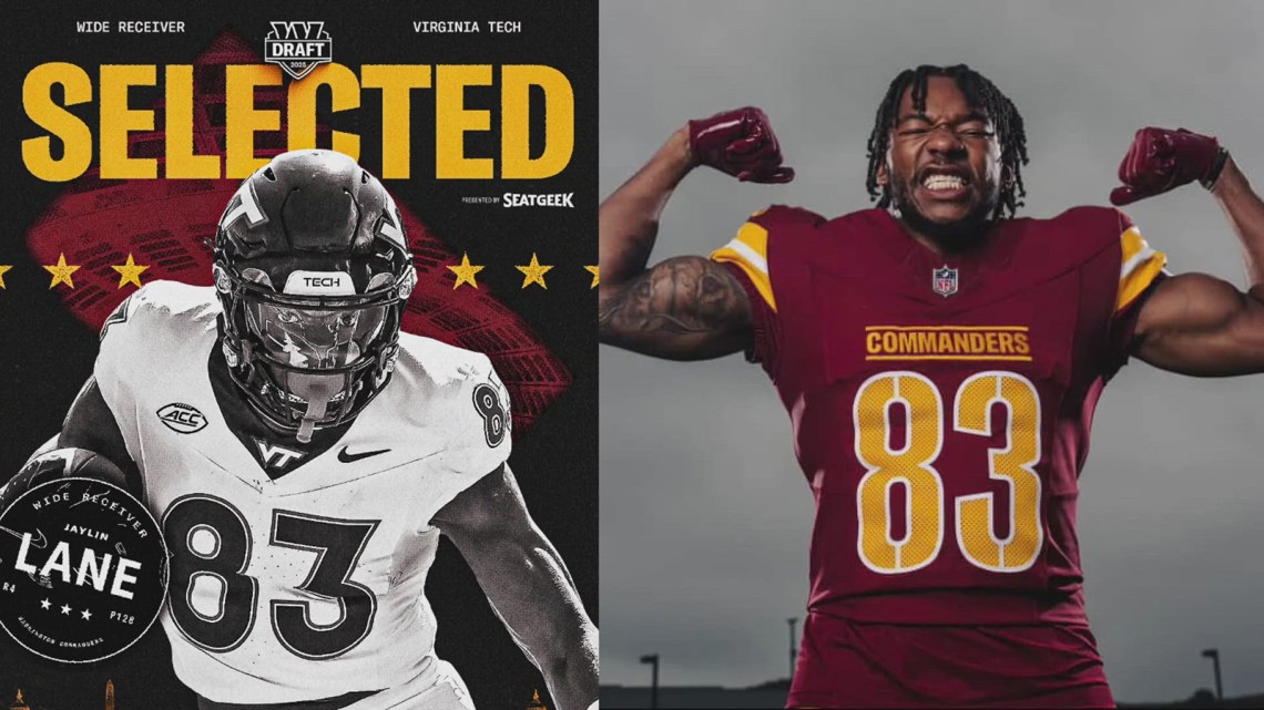 Commanders rookie Jaylin Lane is living his NFL dream in DC | wusa9.com
