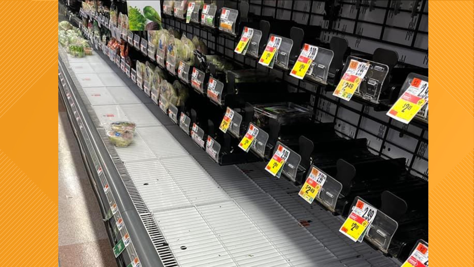 Panic buying and COVID shortages lead to empty shelves | wusa9.com