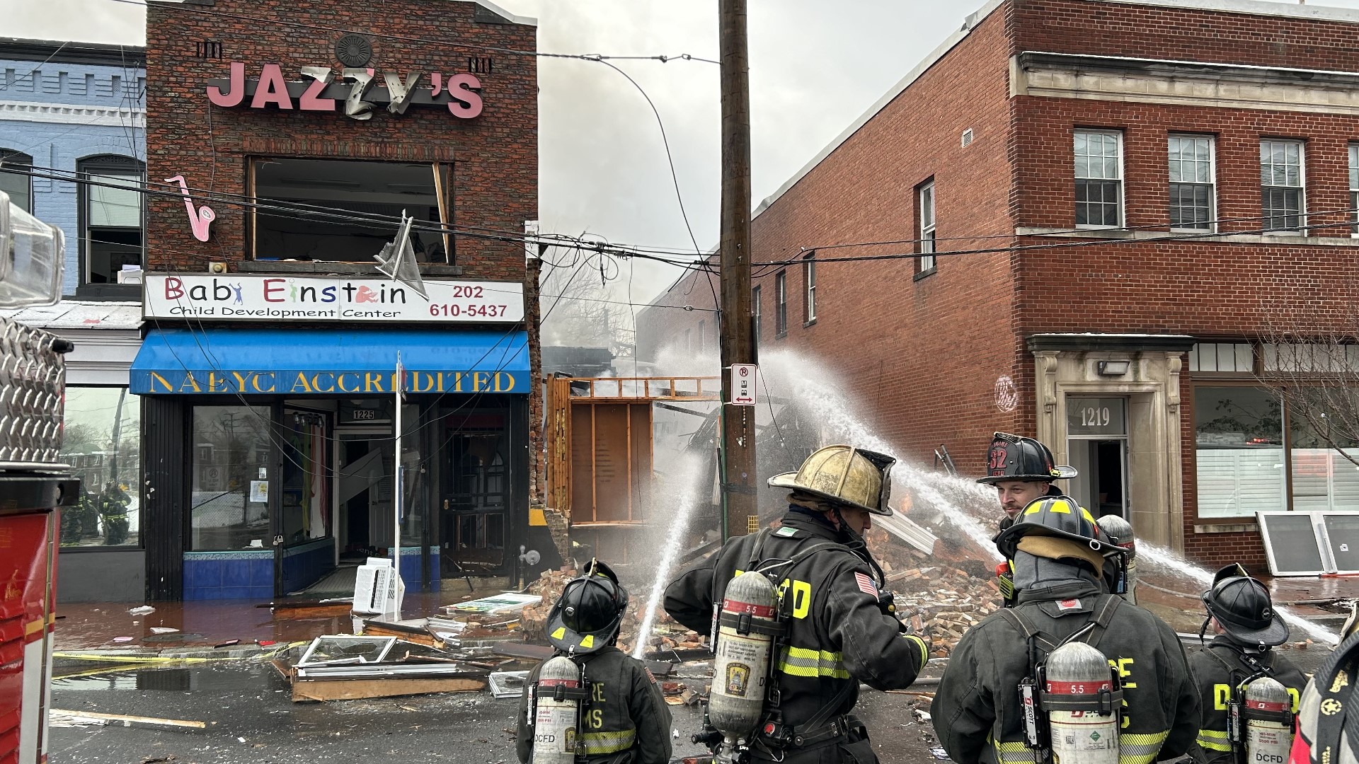 Gas explosion destroys DC store | wusa9.com