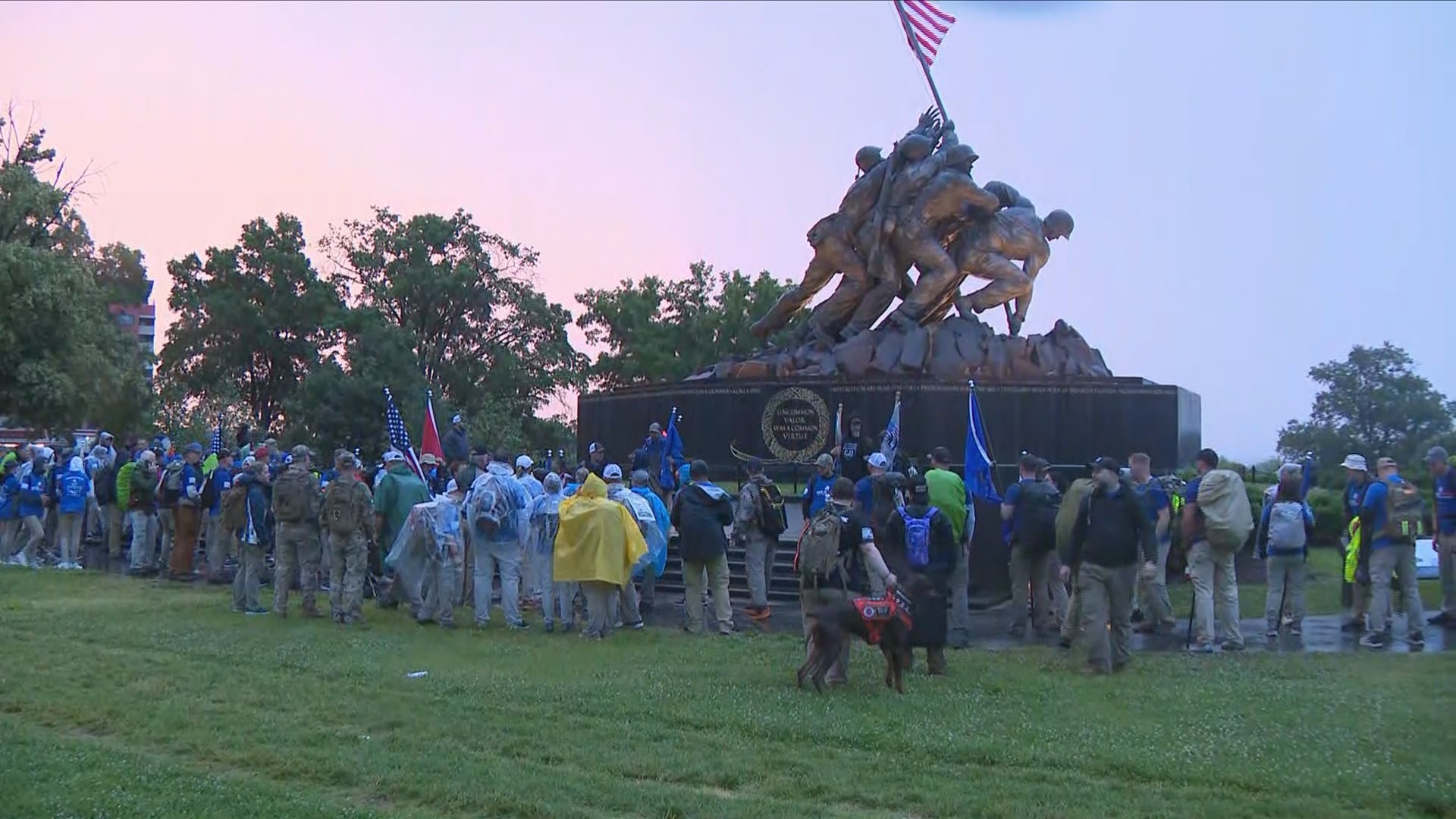Ruck to Remember 60-mile hike honors fallen veterans | wusa9.com