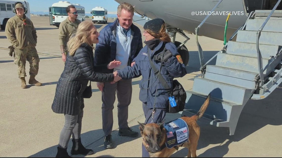 Virginia Task Force arrives to help following Turkey earthquake | wusa9.com