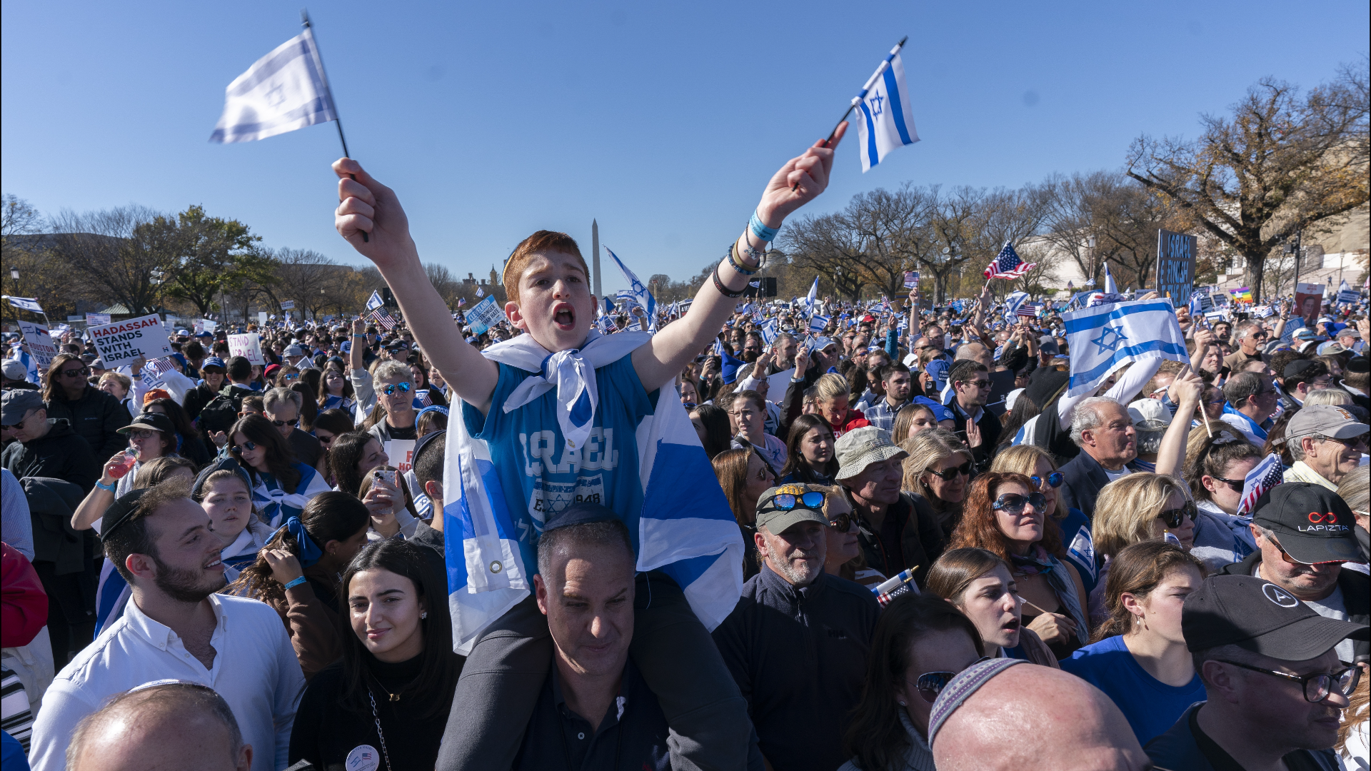 Israel rally DC: Thousands expected at March for Israel | wusa9.com
