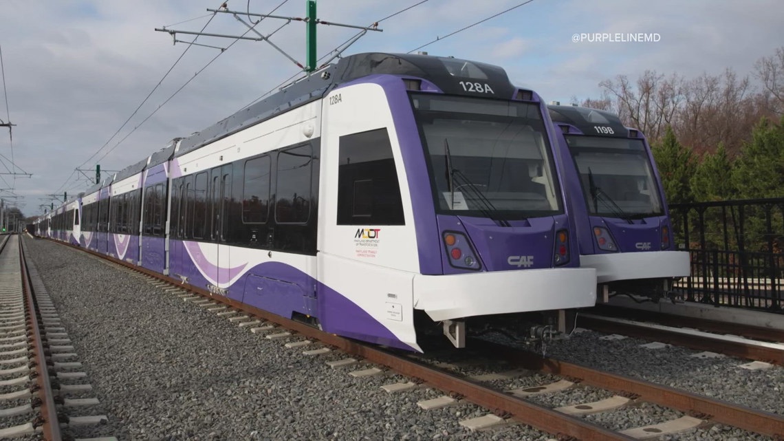 The trains are rolling on the Purple Line | wusa9.com
