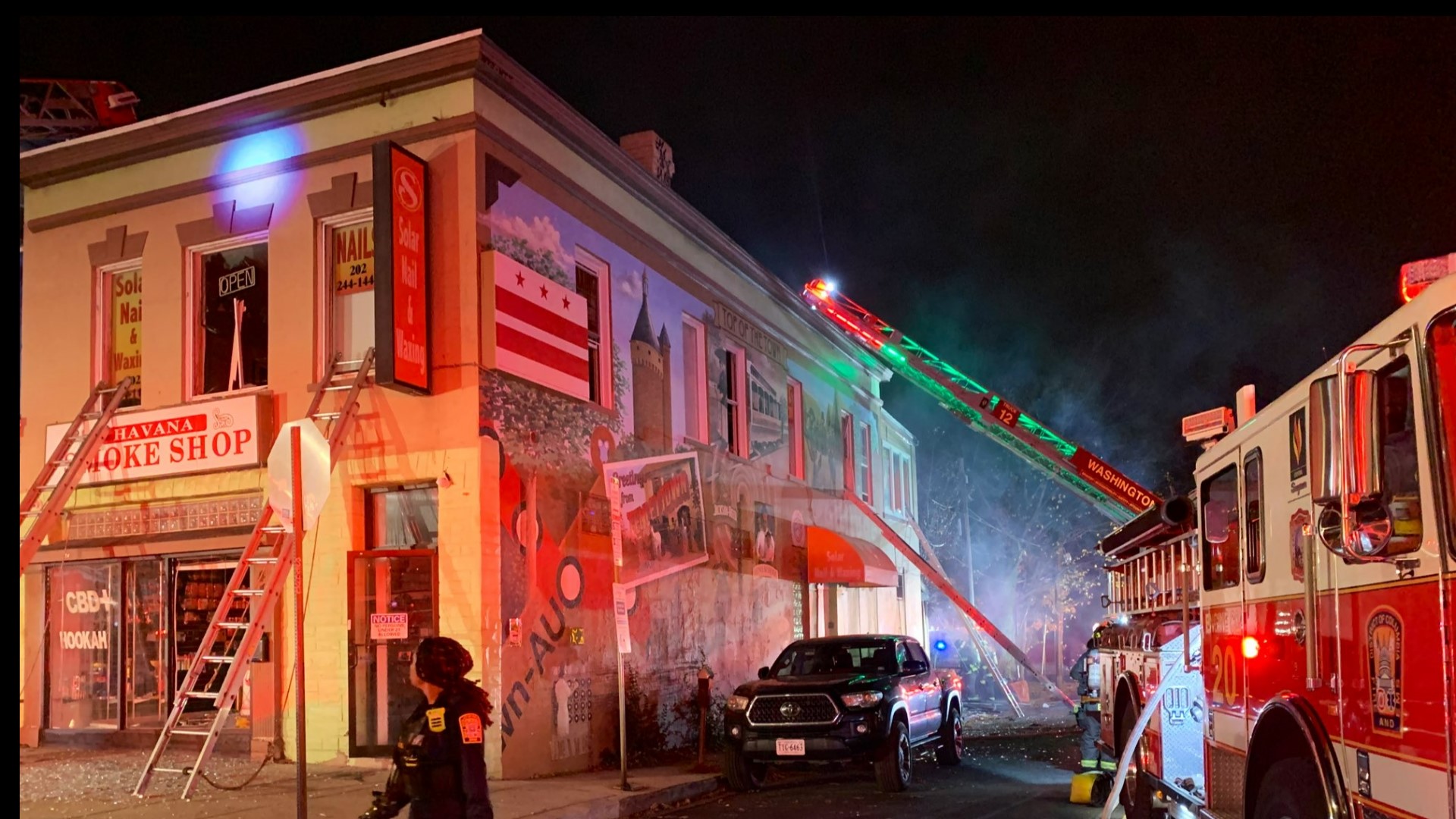 Fire that sent historic building up in flames was set on purpose ...