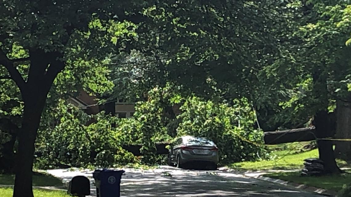 EF-1 tornado touched down in Columbia, Md., National Weather Service ...