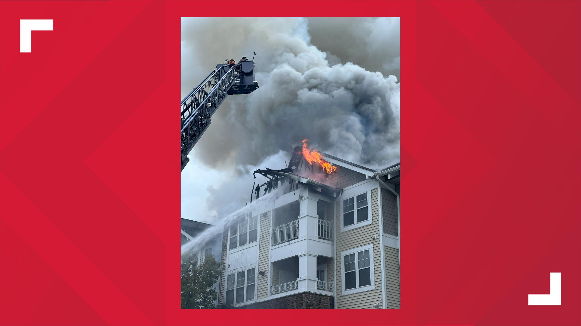 Montgomery County building fire displaces 43 | wusa9.com