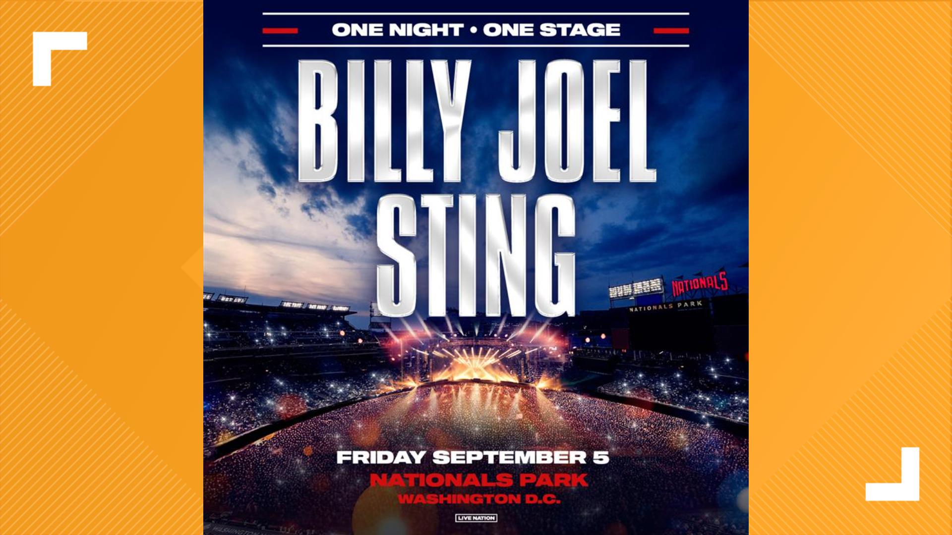 Billy Joel and Sting's DC concert at Nationals Park | wusa9.com