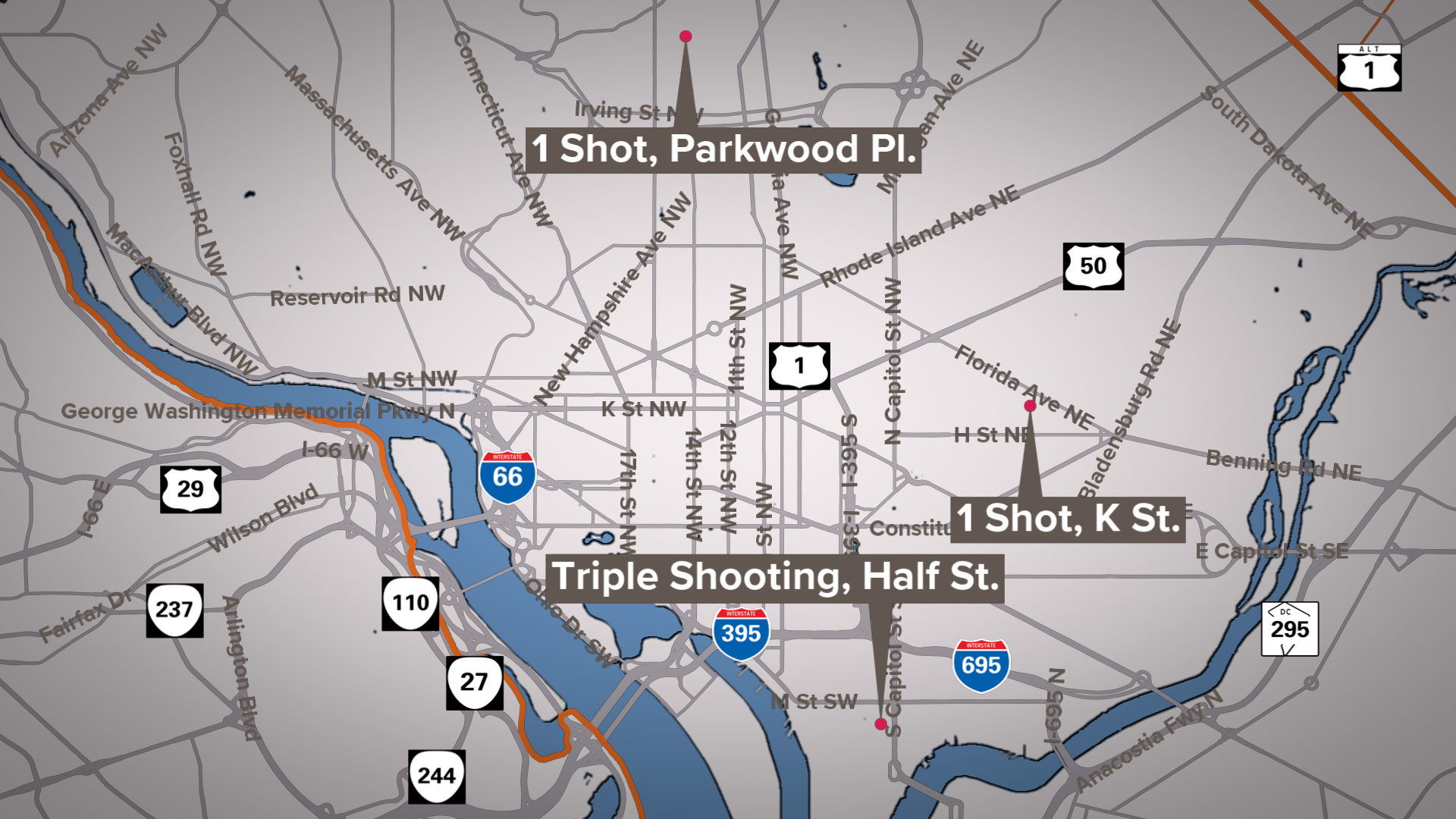 1 man dead after triple shooting near Nationals Park | wusa9.com