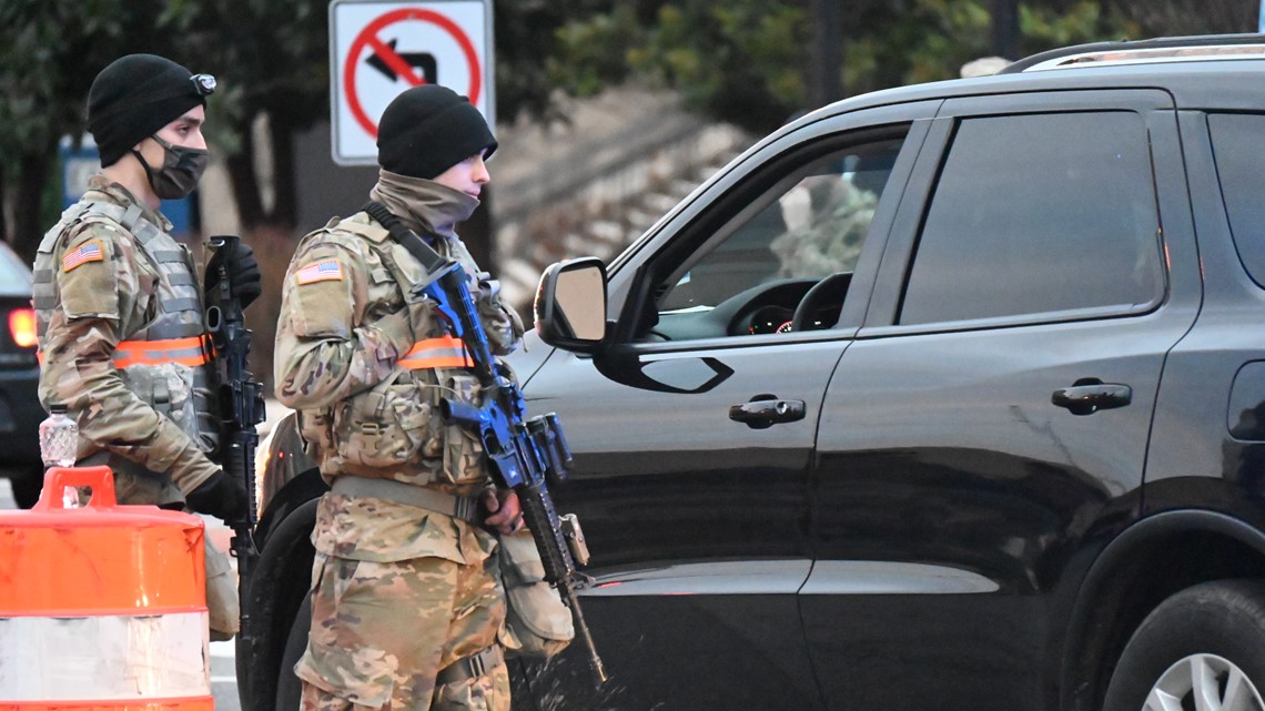 DC Inauguration Day National Guard Capitol riot security | wusa9.com