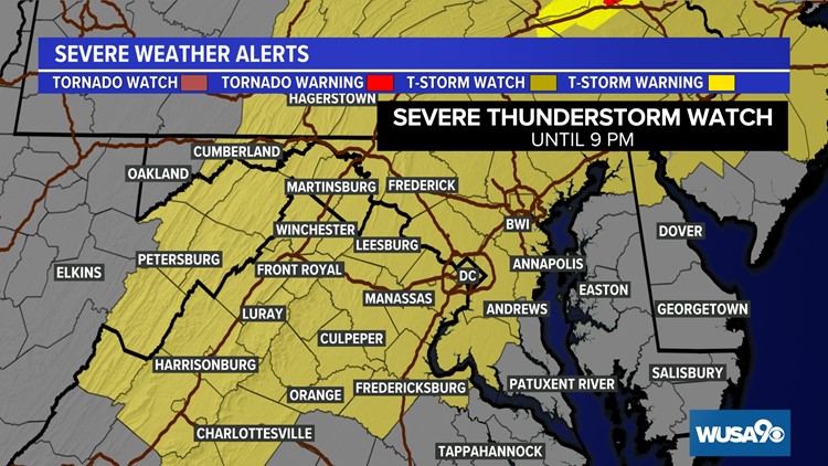 Severe storms in DC, Maryland, and Virginia | wusa9.com