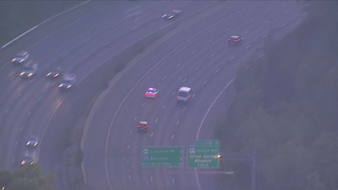 Police capture suspect after chase on I-495 | wusa9.com