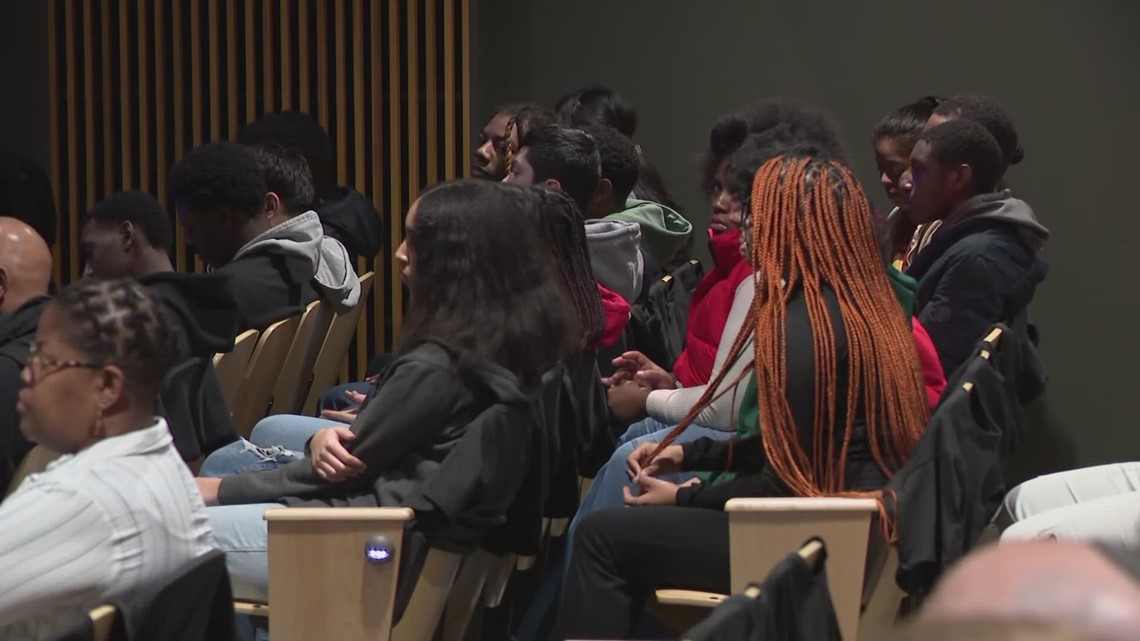 Wizards attend high school assembly in honor of Black History Month ...