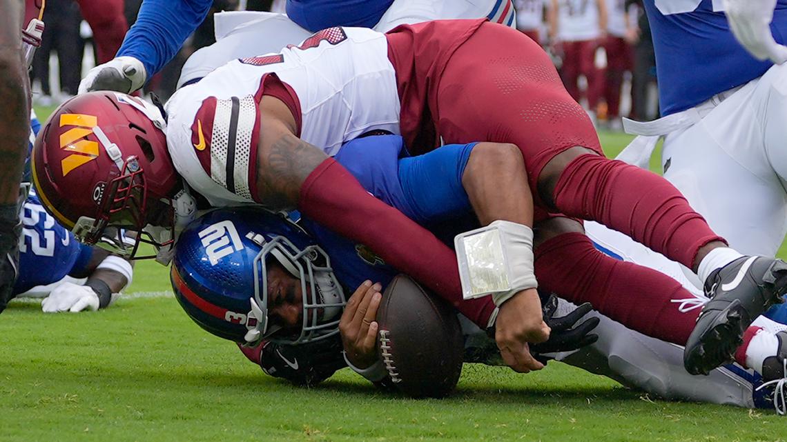 Newcomers shine in Washington Commanders' dominant Week 1 win | wusa9.com