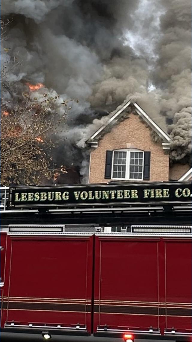 Loudoun County firefighter, civilian hurt in house fire | wusa9.com
