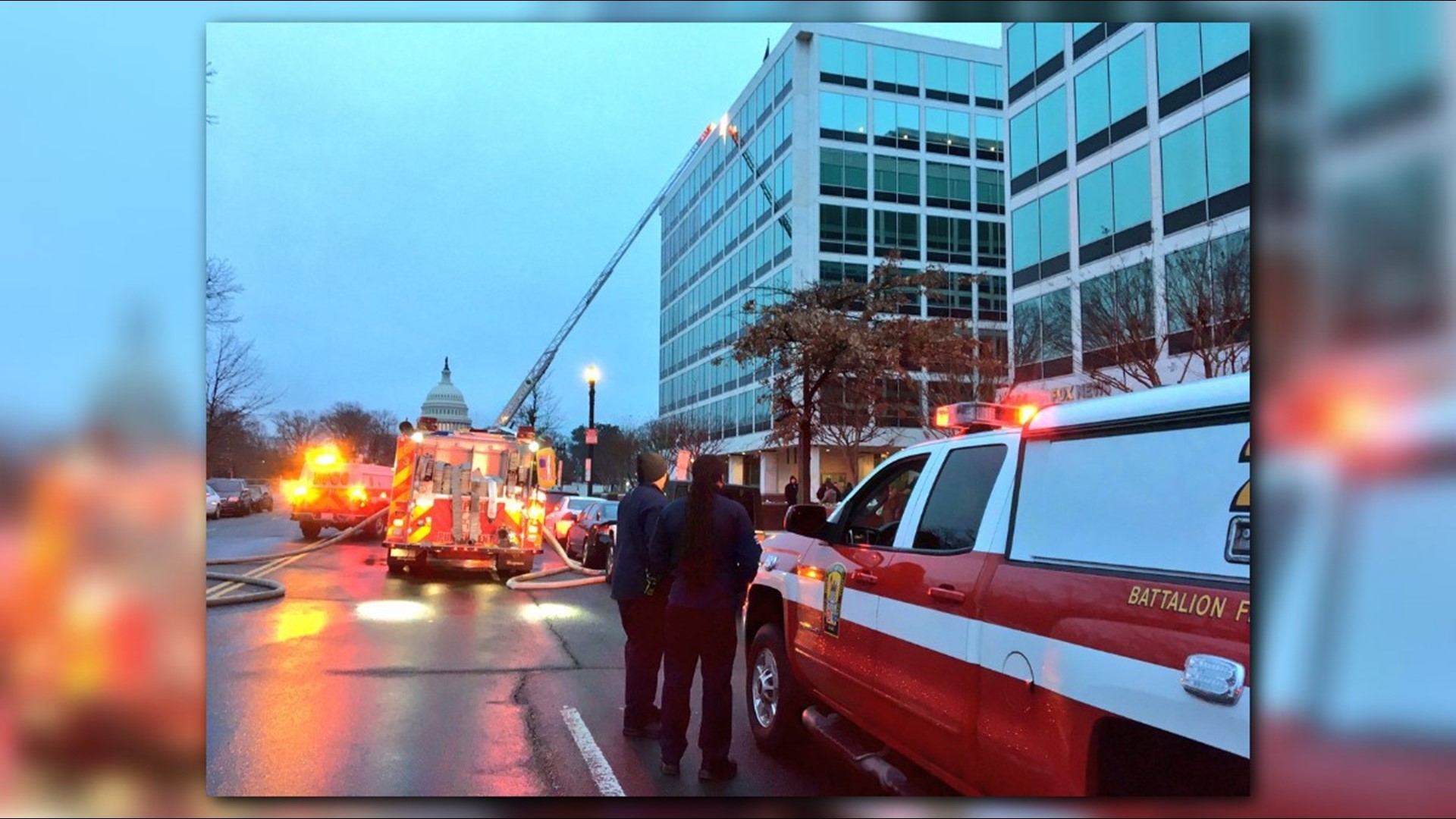 DC television studios evacuated due to electrical fire | wusa9.com