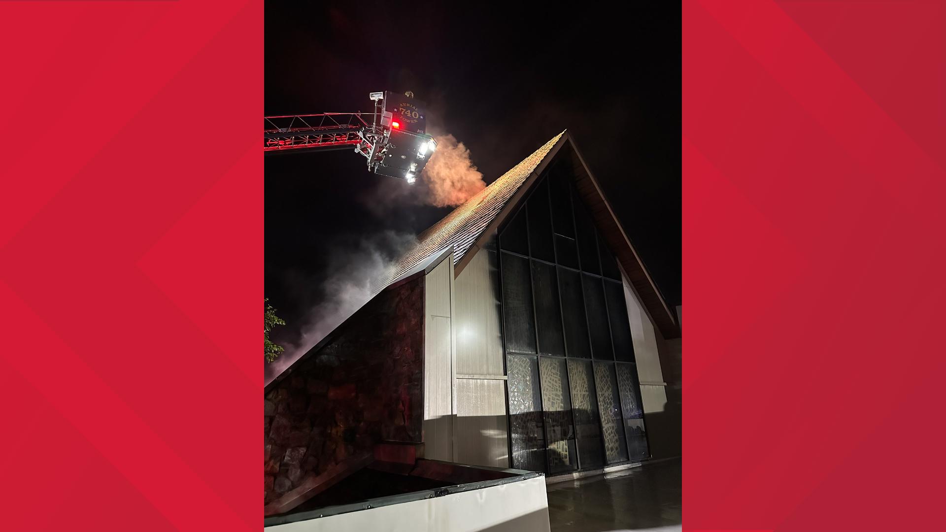 Montgomery County church faces major damage after overnight fire ...