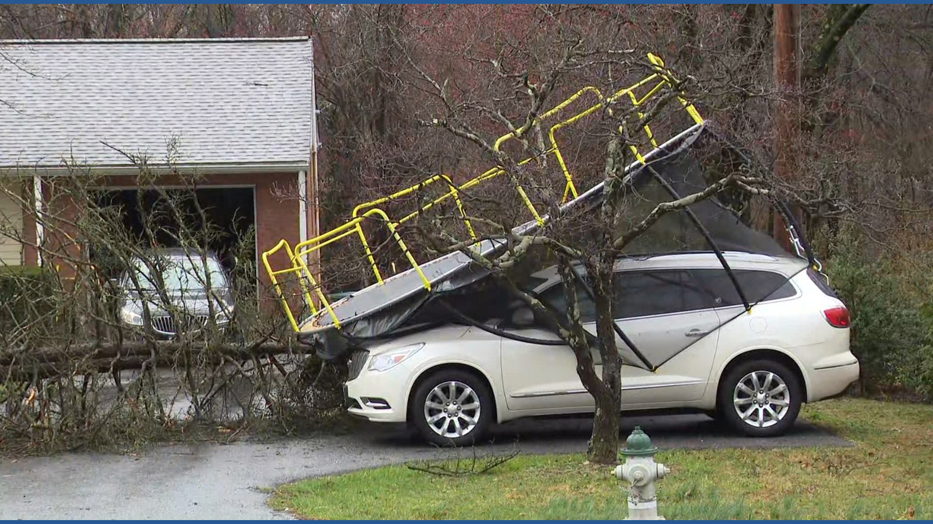 RECAP: Strong winds down trees, fly unsecured objects during tornado ...