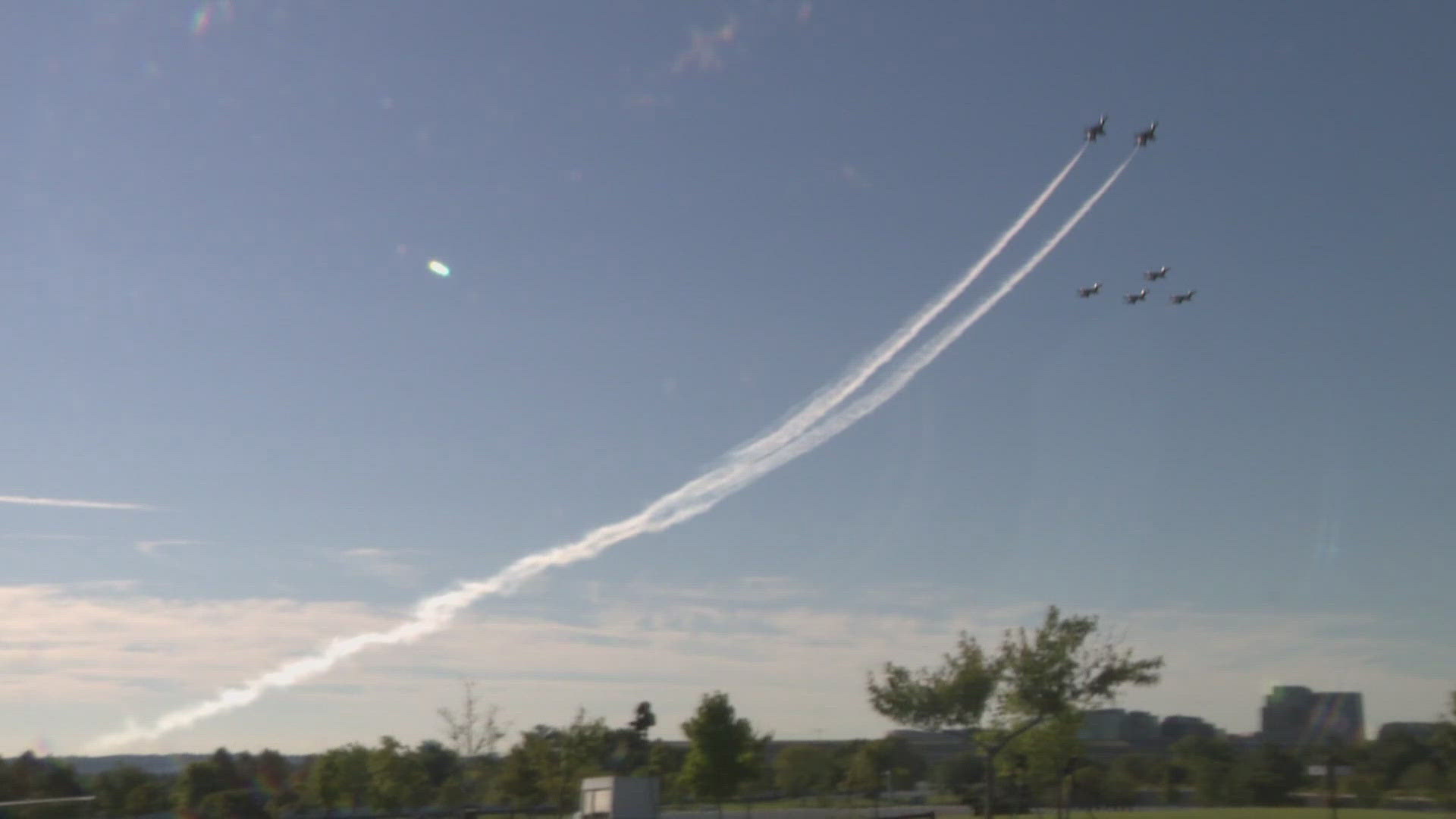 US Air Force Thunderbirds set to fly over DC | wusa9.com