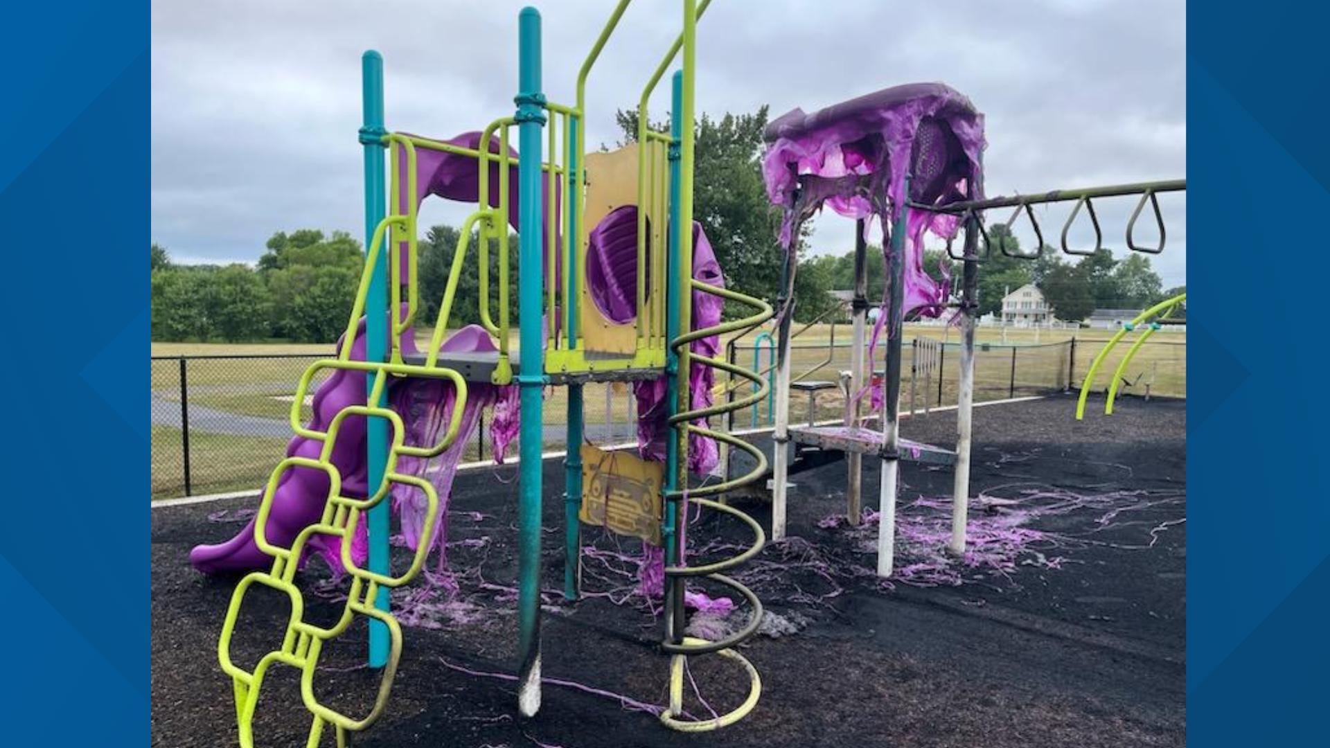 Teens charged with setting fire to playground in Adamstown | wusa9.com