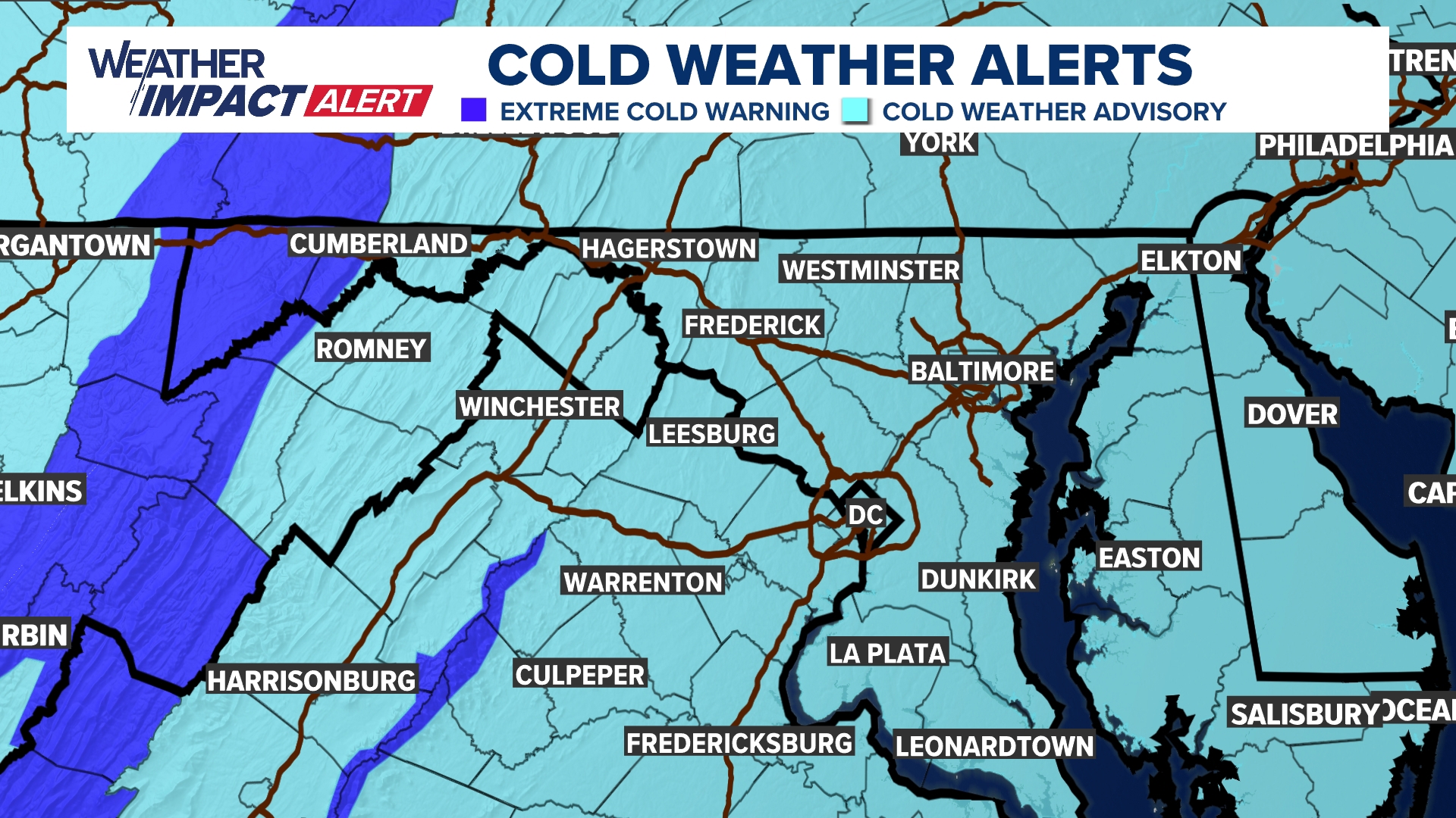 Snow DC Sunday Winter Storm Watch Winter Storm Warning | wusa9.com
