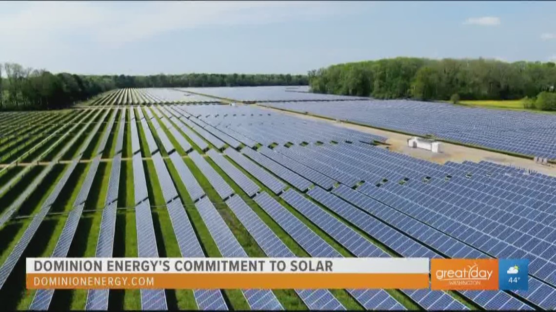 Dominion Energy incorporates solar farms into their renewable energy ...