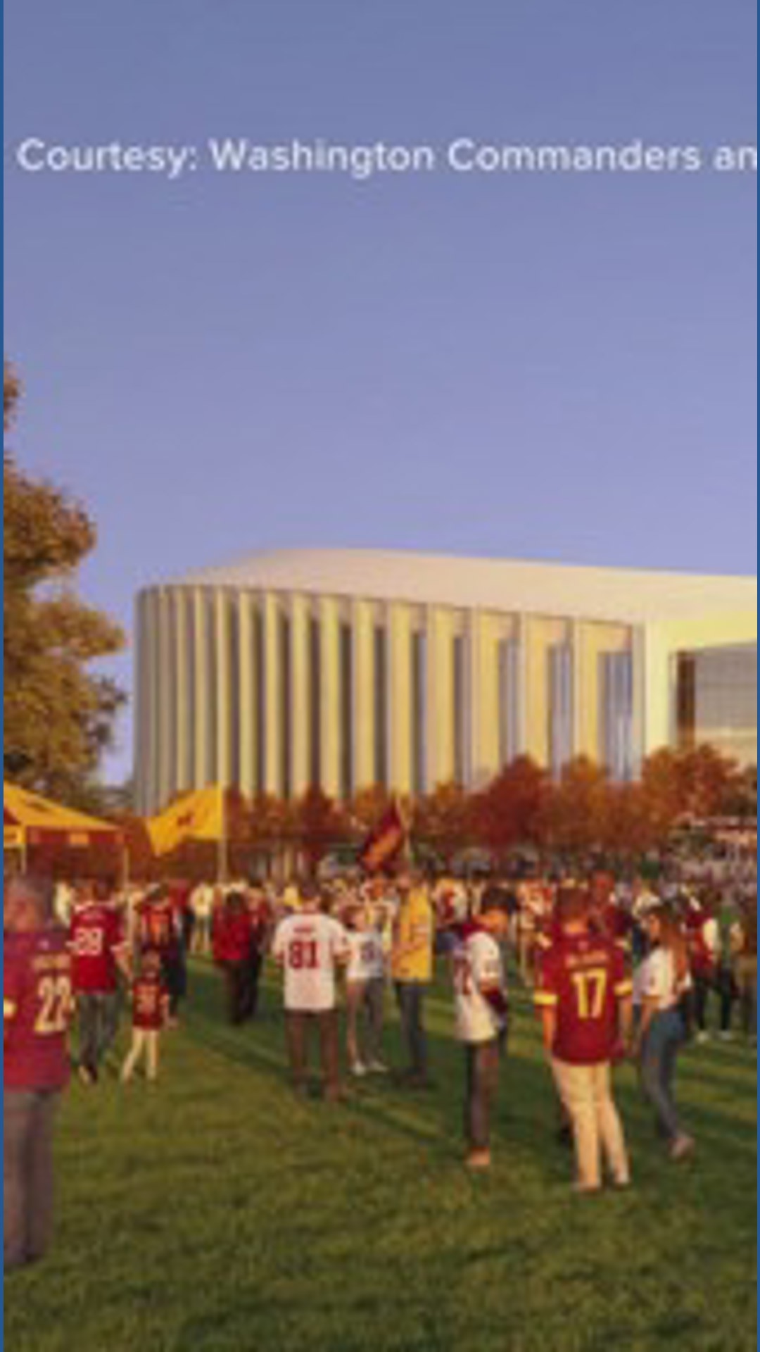 New renderings of future Commanders stadium | wusa9.com