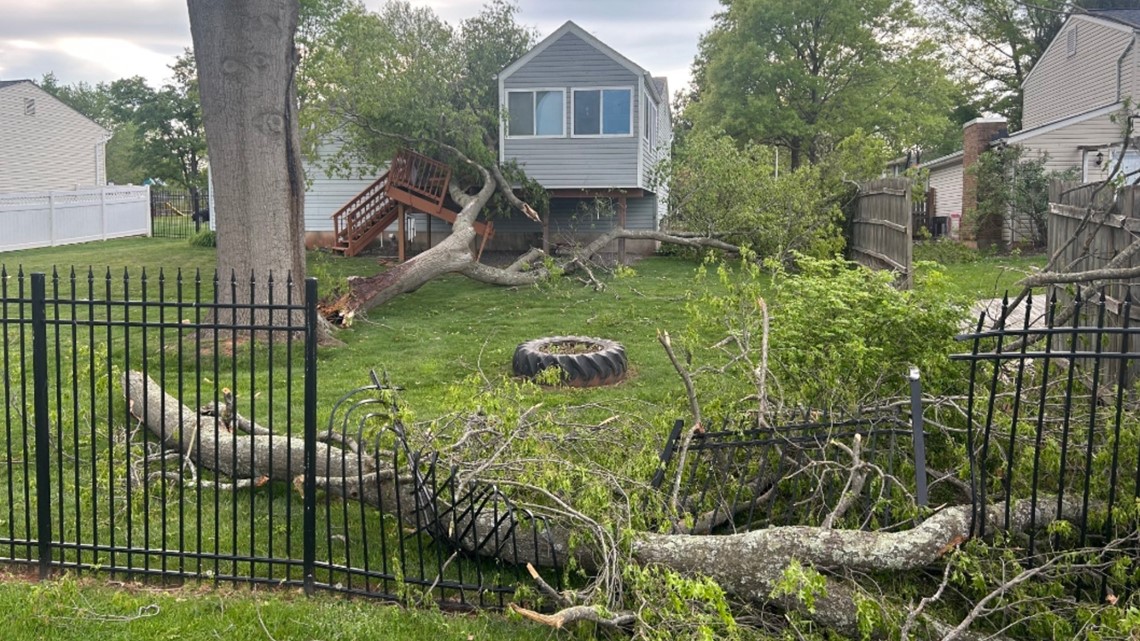 Tornado touched ground in Poolesville according to the NWS | wusa9.com