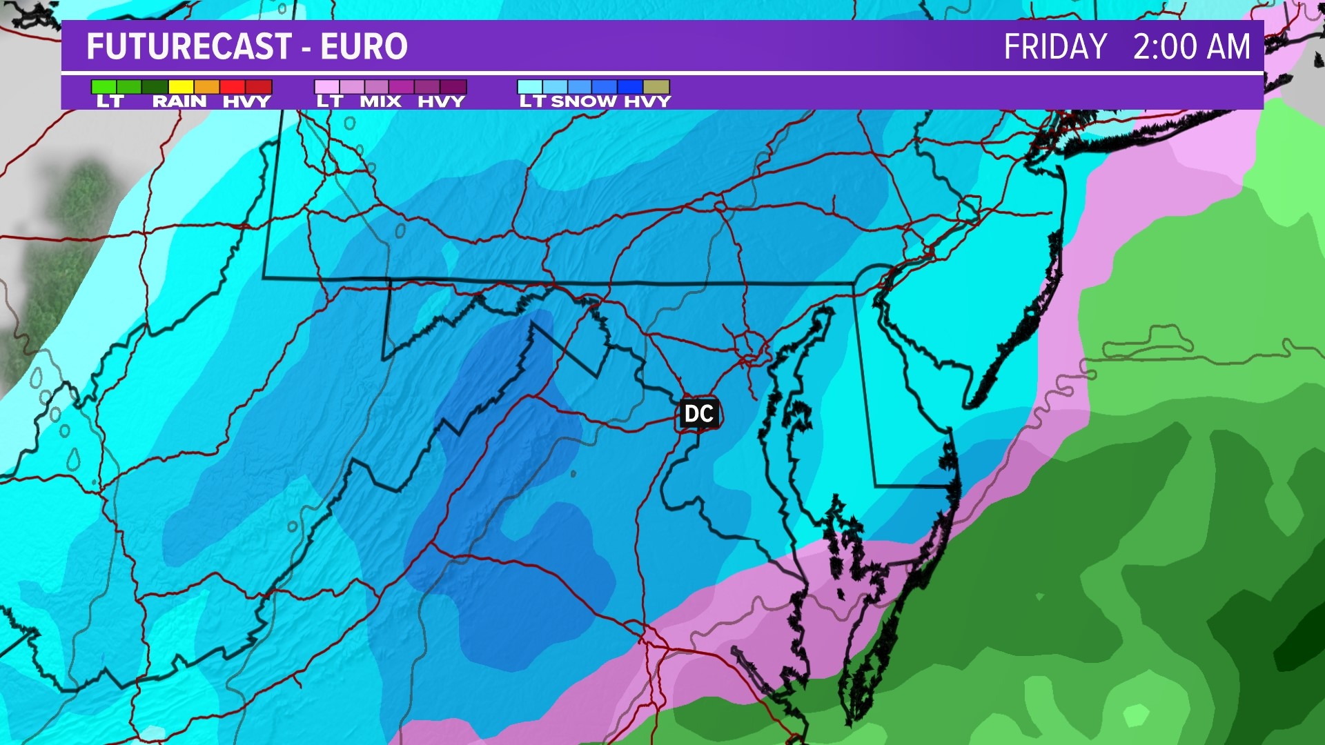 More snow in the forecast for DC this week | wusa9.com