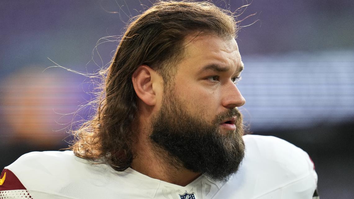 Commanders name Sam Cosmi Ed Block Courage Award recipient | wusa9.com