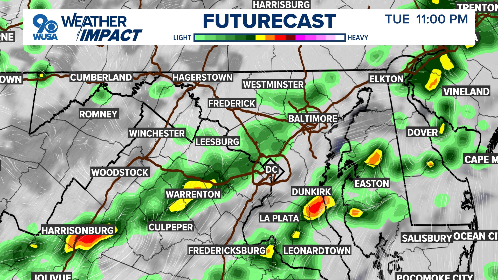 Rain and storms in DC all week | wusa9.com