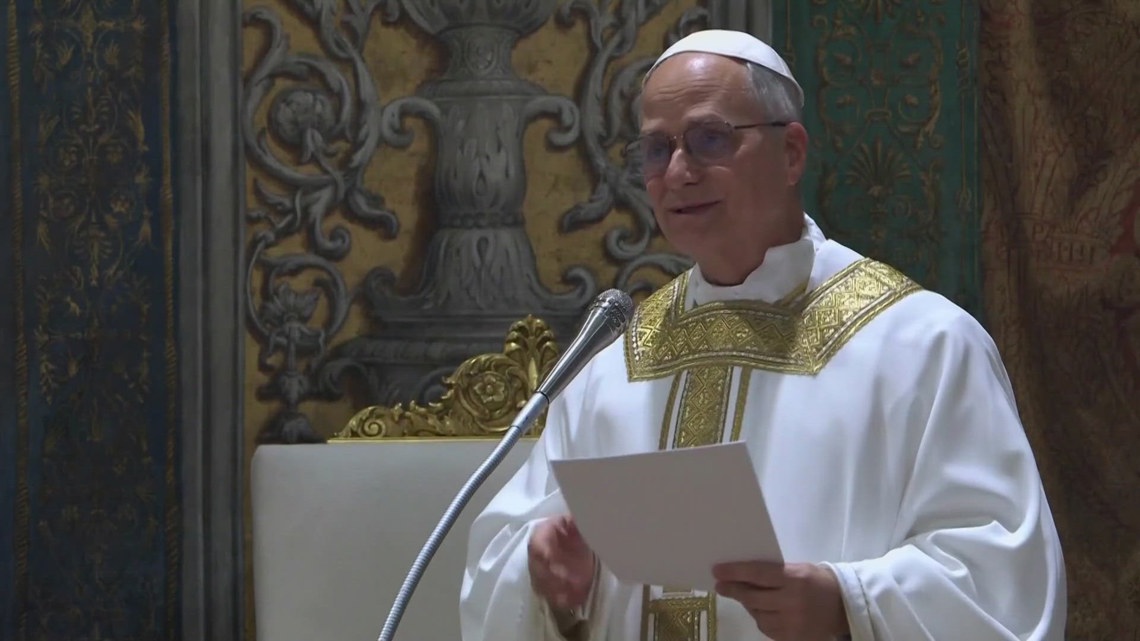 Pope Leo XIV leads historic first Mass at Sistine Chapel | wusa9.com