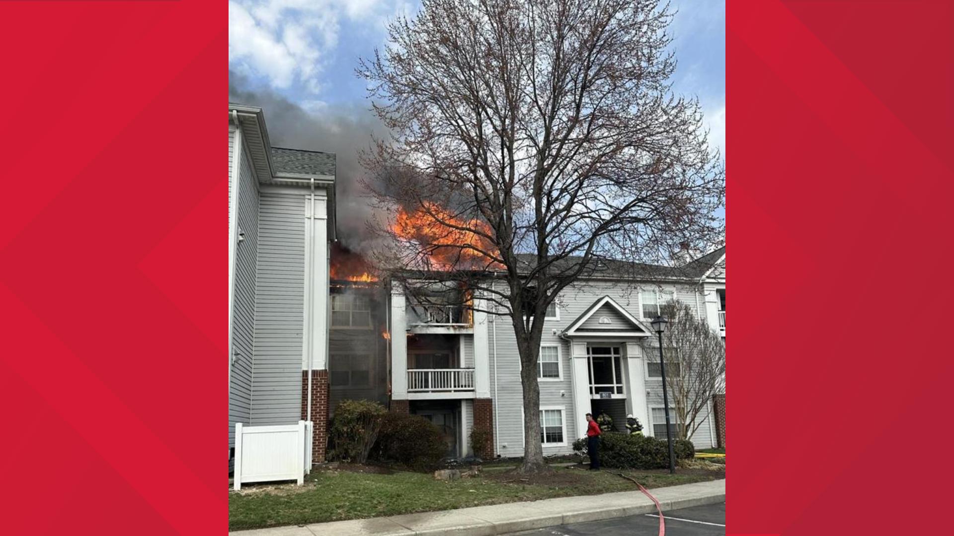 Firefighter injured in Frederick fire | wusa9.com
