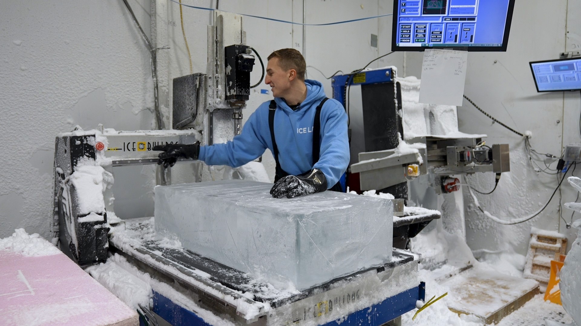 Frederick's Fire in Ice features 60,000 pounds of sculpted ice | wusa9.com