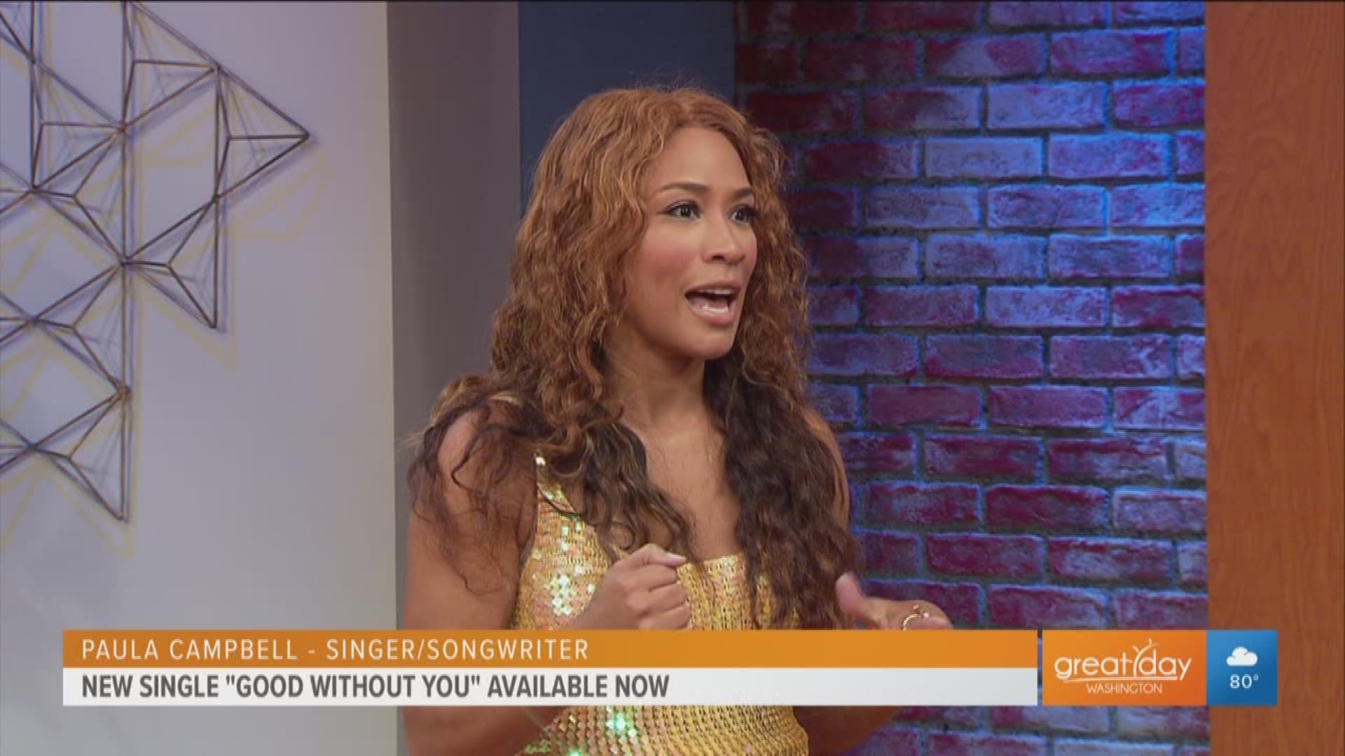 The 'First Lady of Baltimore' Paula Campbell performs her new single ...