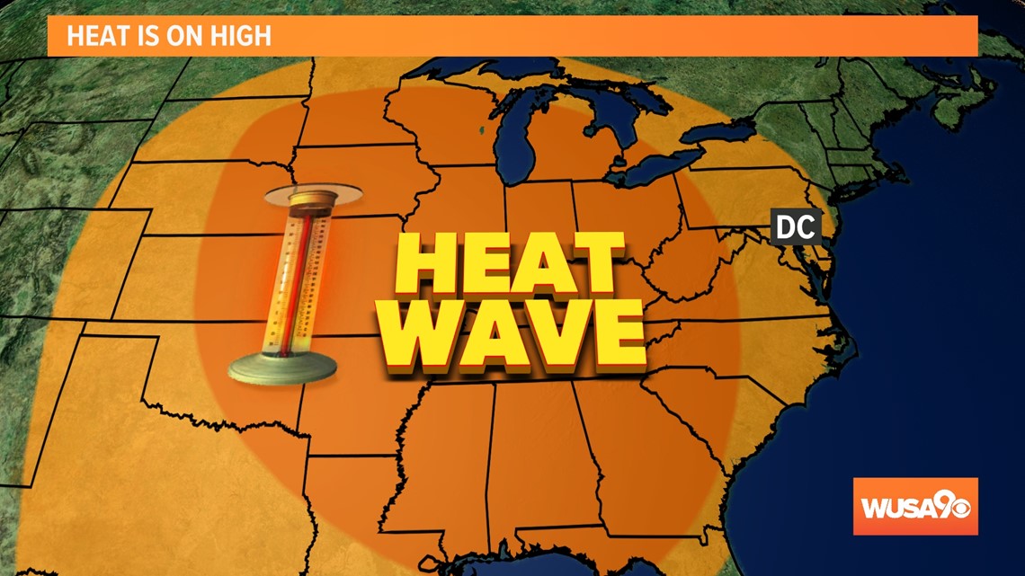 DMV heat timeline: Here's when the DC region will cool down | wusa9.com