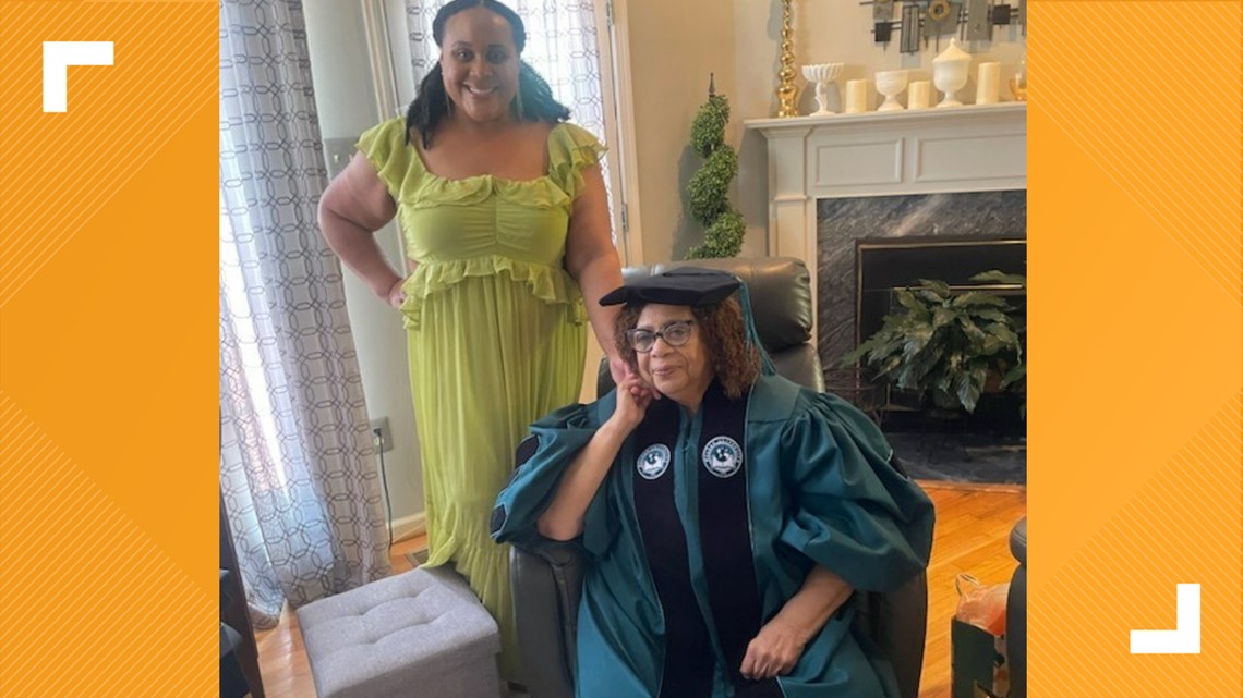 72-year-old woman keeps doctorate journey a secret from family | wusa9.com