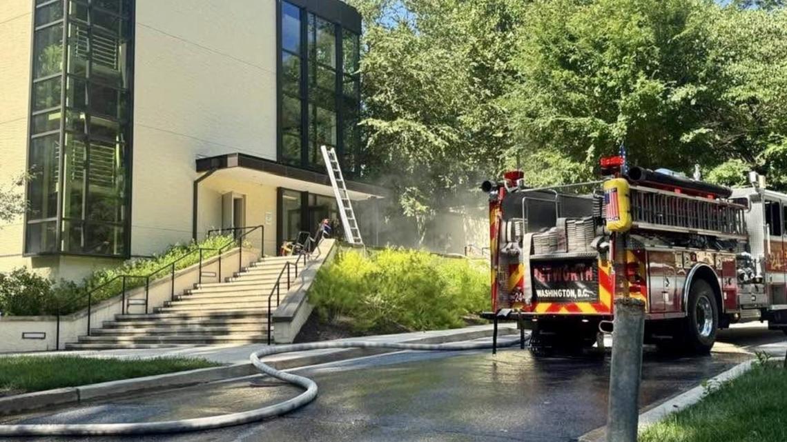 DC private school's fire prompts evacuation, 1 firefighter evaluated ...